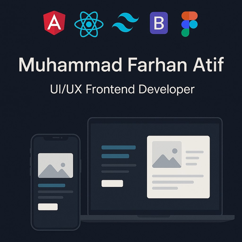 Muhammad Farhan Atif | UI/UX Frontend Developer